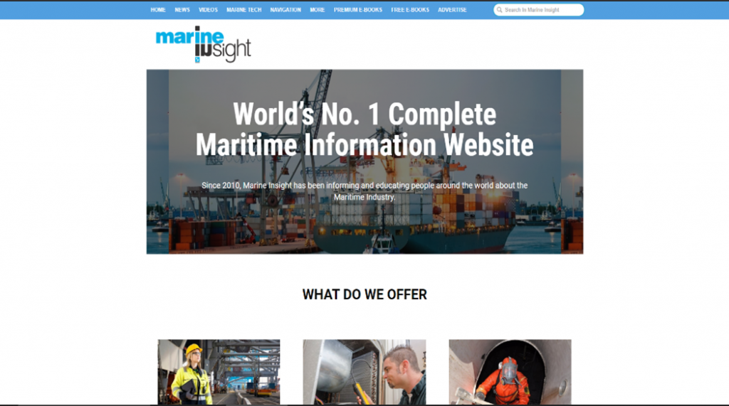 Marine Insight - DARGEB